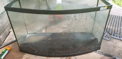 40 gallon bow front aquarium for Sale in Houston, TX - OfferUp