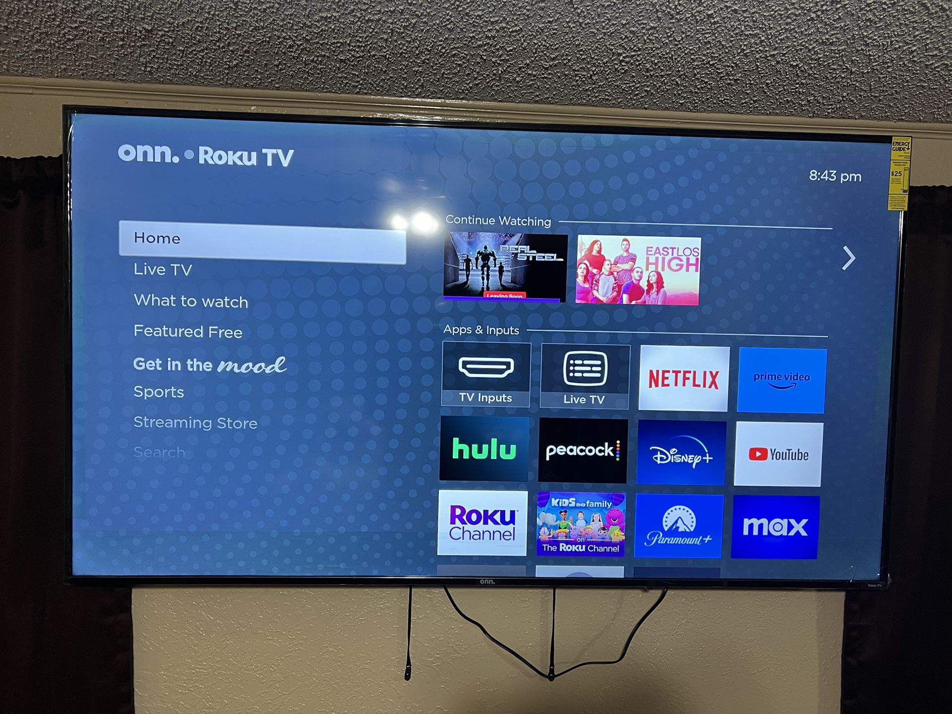 70 Inch Onn Roku Tv 4k for Sale in Von Ormy, TX - OfferUp