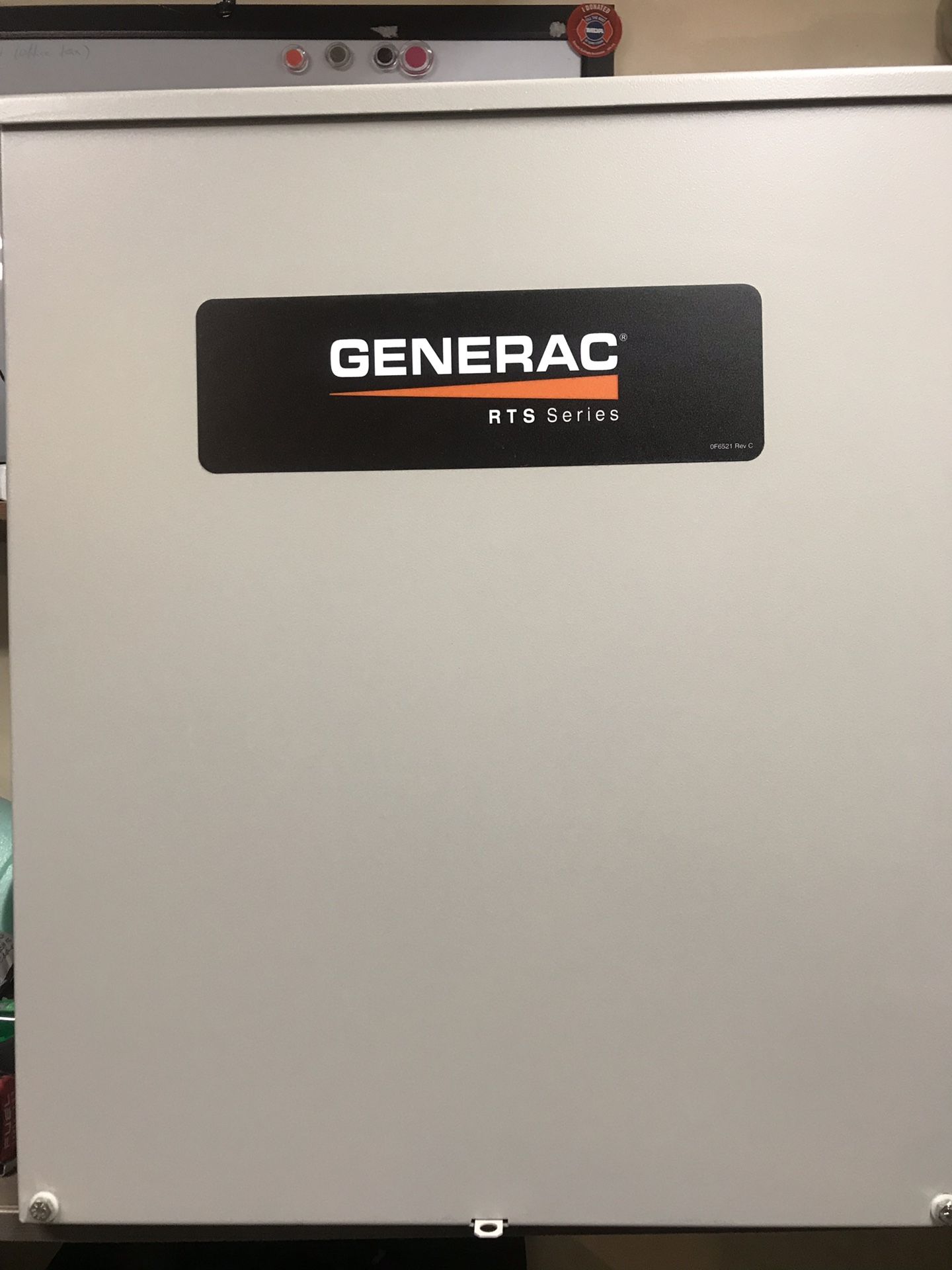 GENERAC RTSN100G3 100A 3Ø-120/208V NEMA 3 AUTOMATIC TRANSFER SWITCH for ...