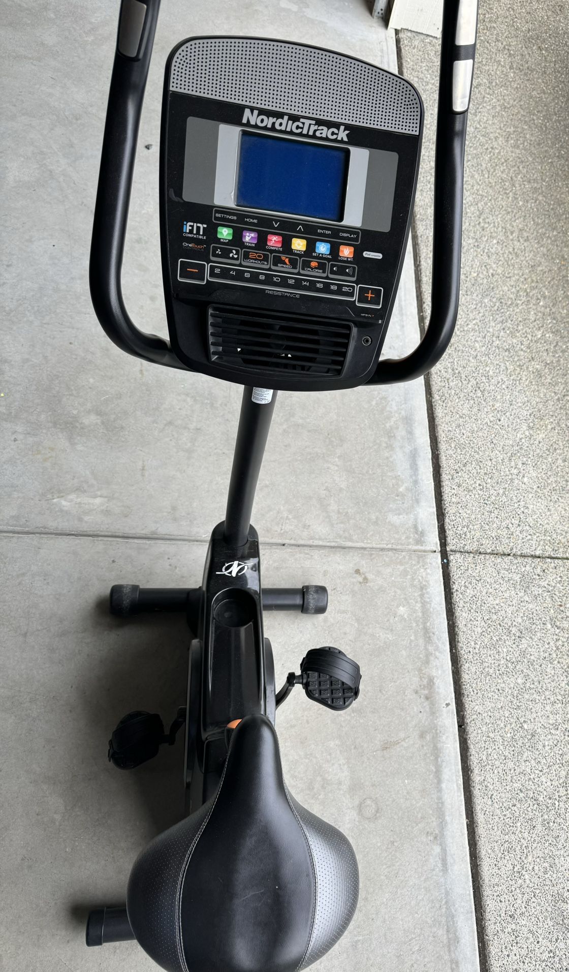 NordicTrack - GX 2.7 U Exercise Bike - Light Gray/Dark Gray/Silver for ...