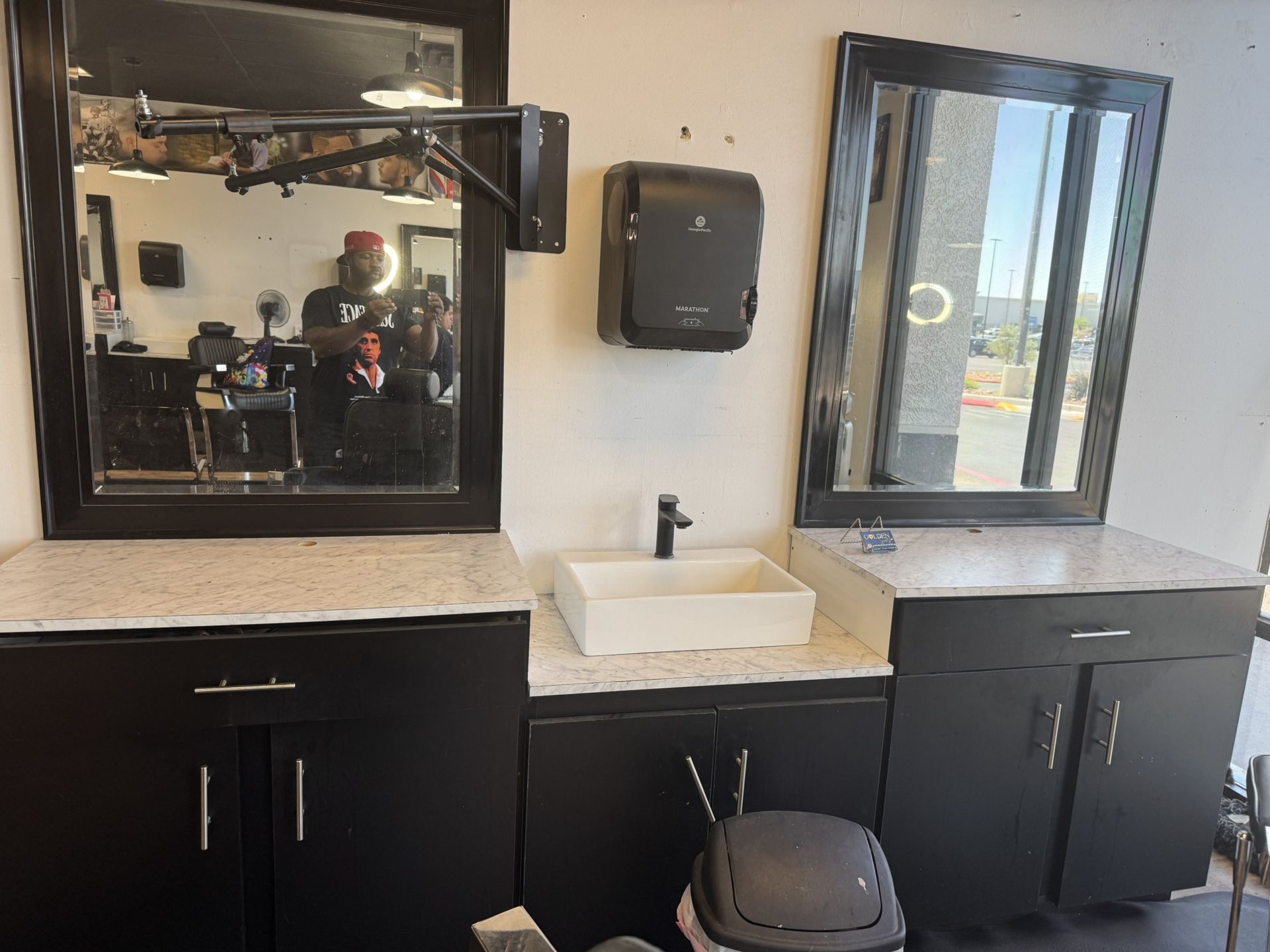 Custom Barber Stations With Granit Tops for Sale in Las Vegas, NV - OfferUp
