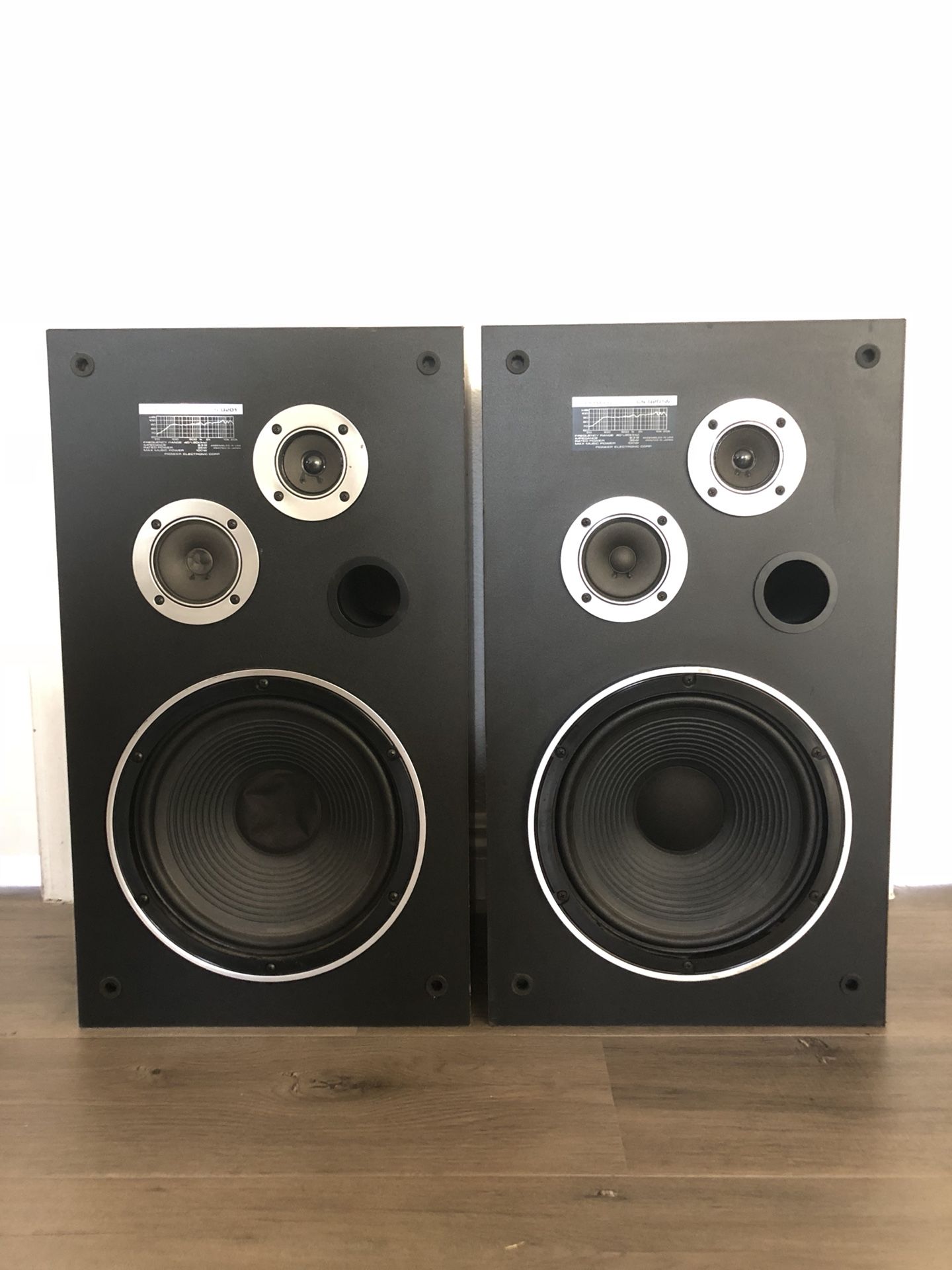 Vintage Pioneer Speakers
