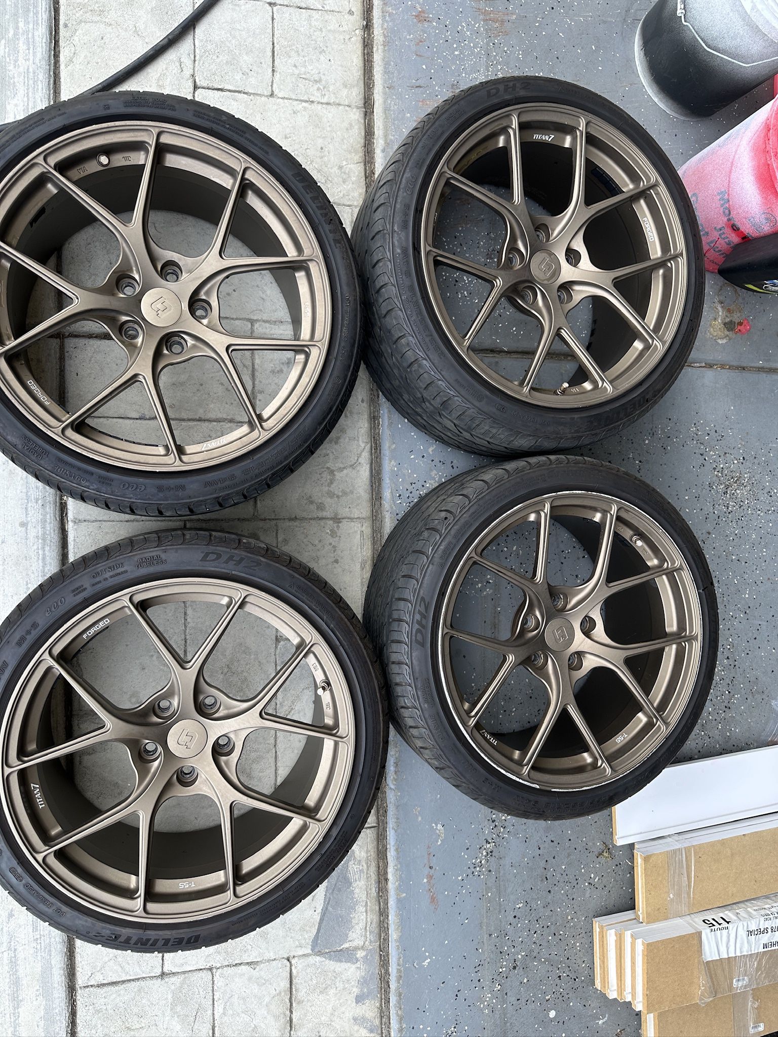 Forgeo Titan 7 T-S5 Wheels Fits 10th Generation Honda Civic for Sale in ...