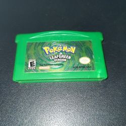 Pokemon Leaf Green Cartridge Inside