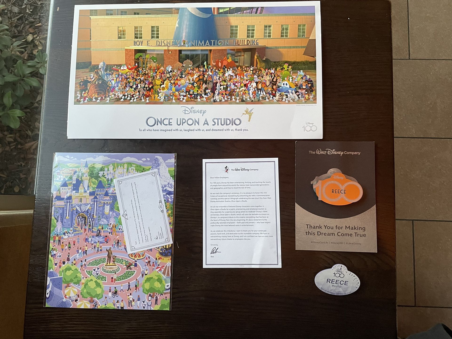 Disney “Once Upon A Studio” 100 Years Cast Exclusive Prints and ...