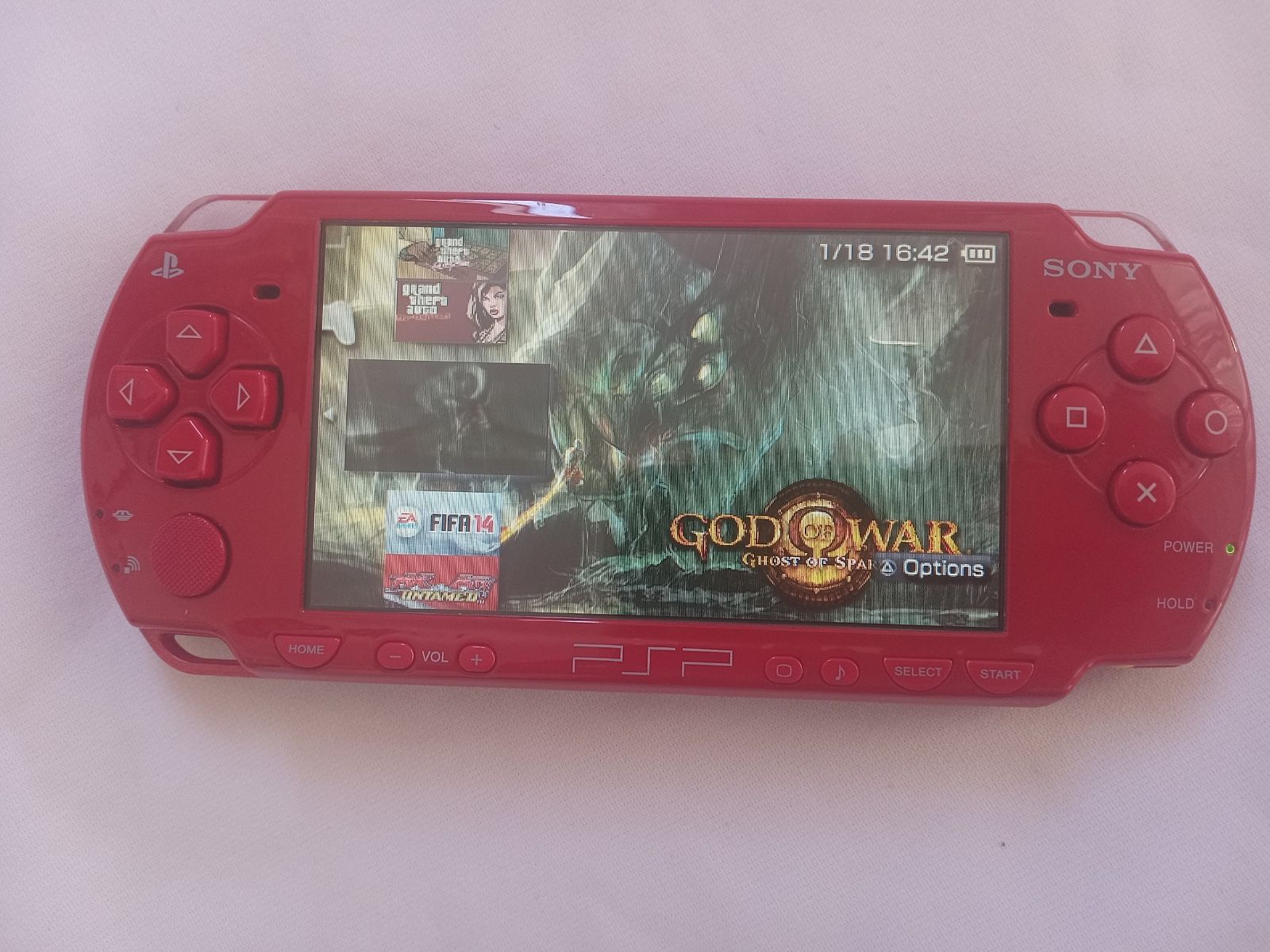 RED * 2001 * - SLIM - PSP WITH 5,000 GAMES for Sale in Santa Ana, CA ...