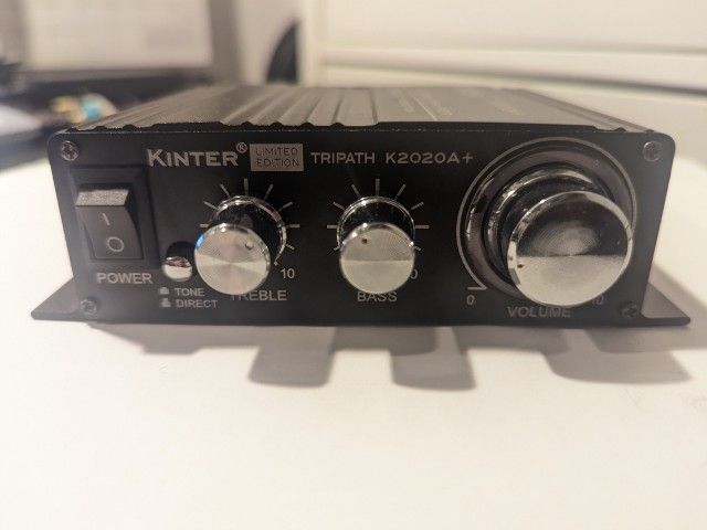 Kinter K2020A+ 2x20w Class D Amp for Sale in Seattle, WA - OfferUp