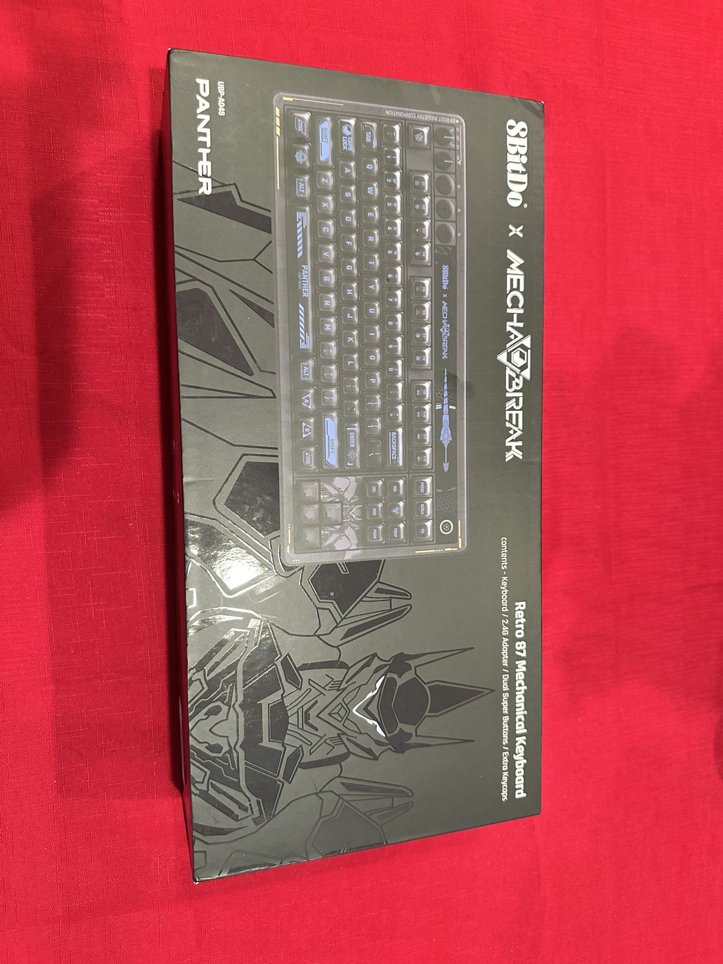 8BitDo Retro 87 Mechanical Keyboard- Mecha BREAK, Bluetooth/2.4G for ...