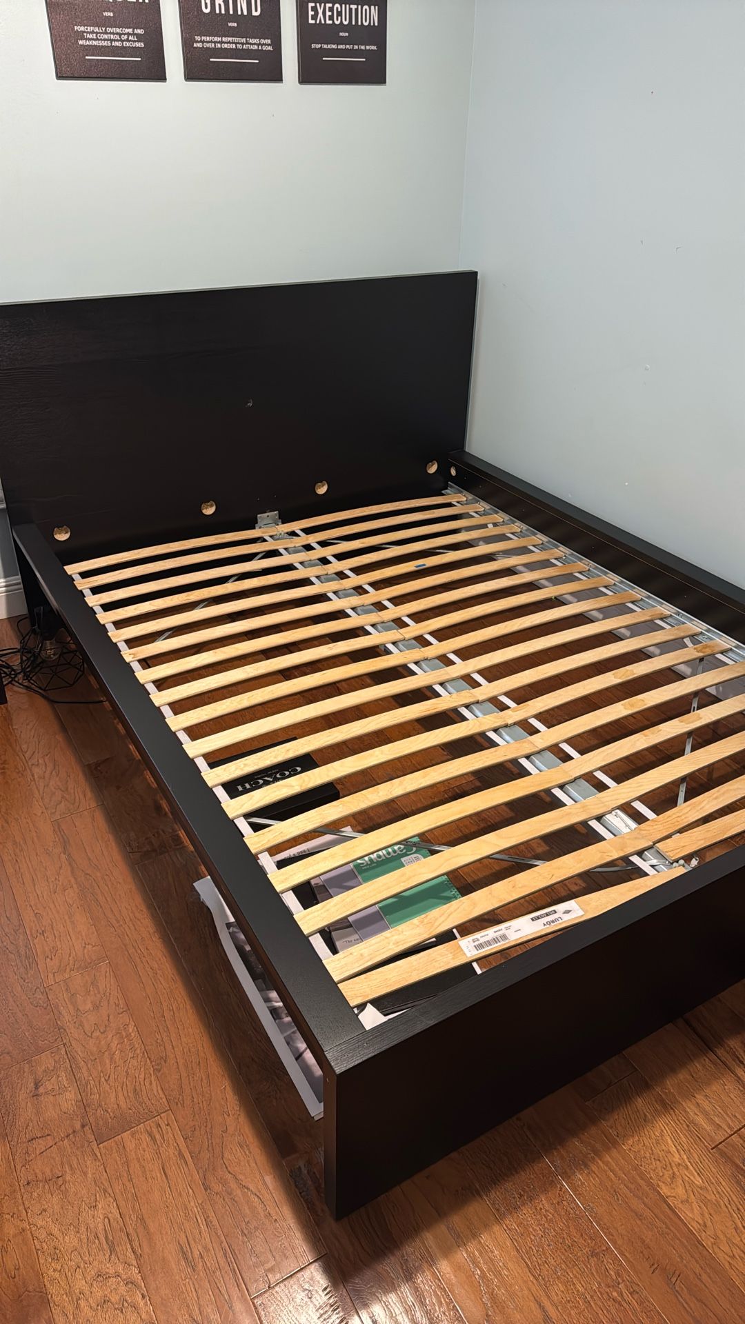 IKEA Malm Queen Size Bed For Sale BLACK for Sale in Pembroke Pines, FL ...