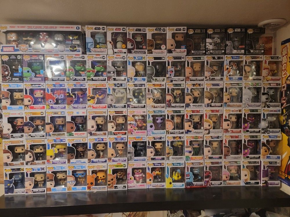 Funko Pop Collection (90pops) for Sale in Houston, TX - OfferUp