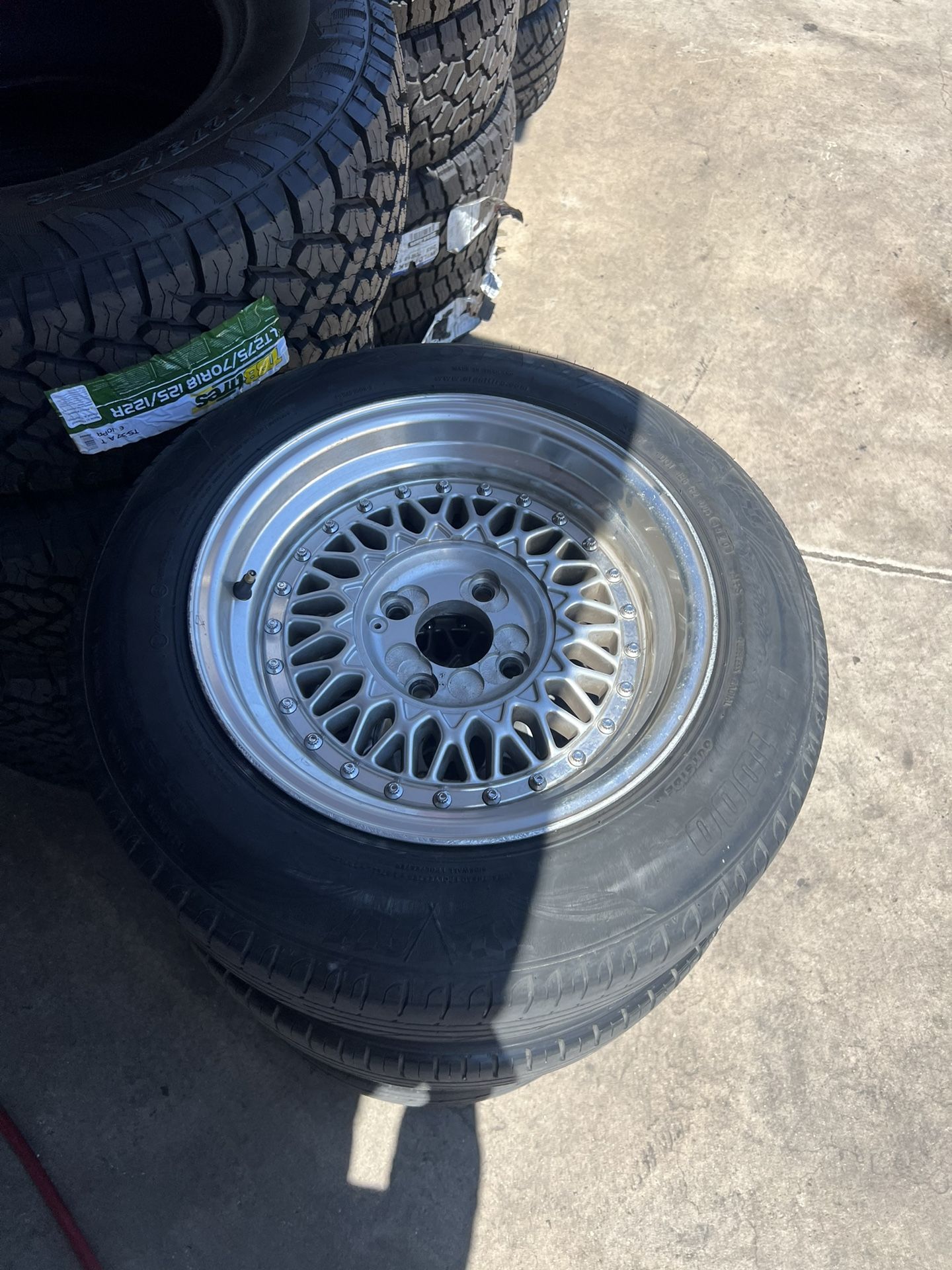 Rims And Tires 15” 4 Lug for Sale in Fallbrook, CA - OfferUp