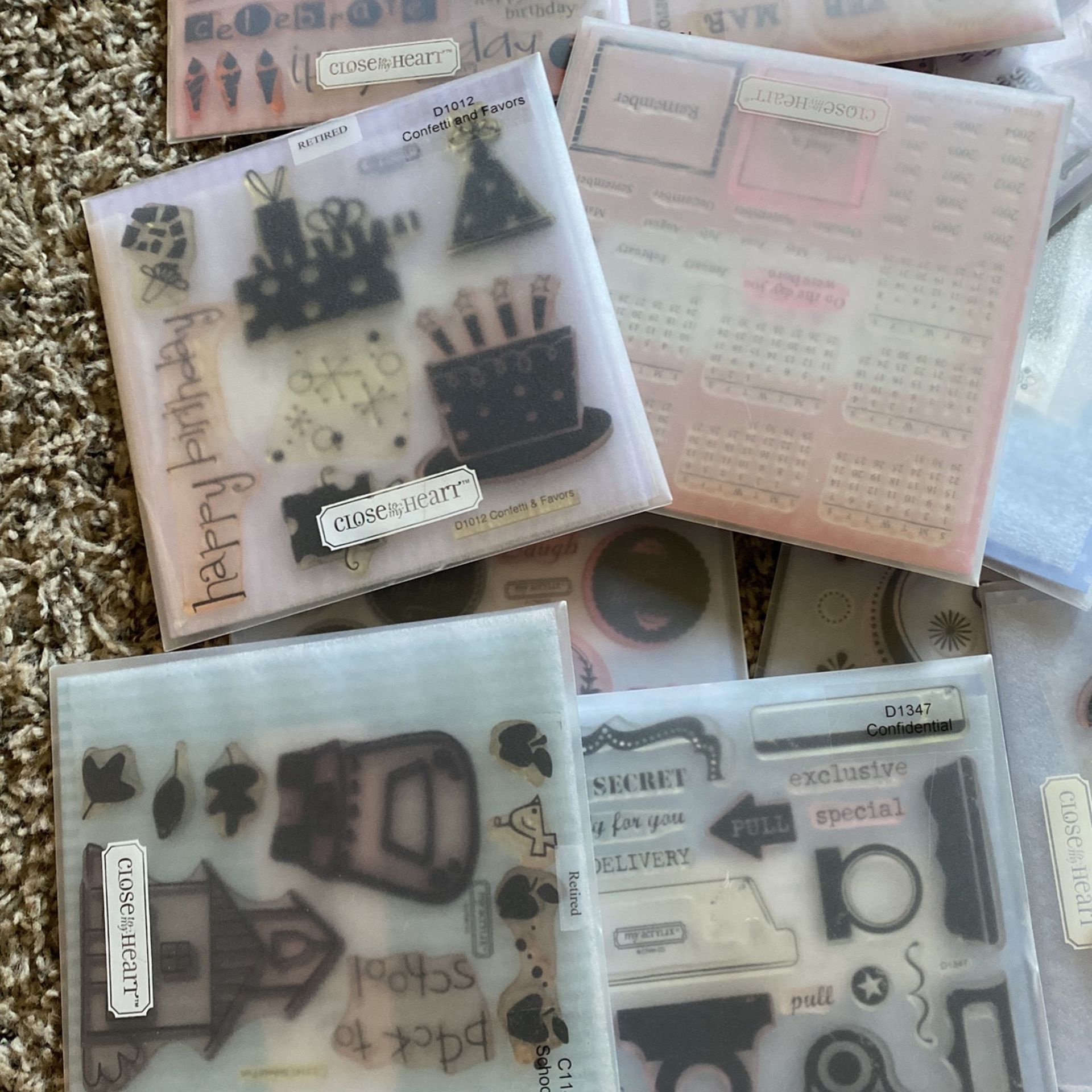CTMH Clear Stamps for Sale in Lancaster, CA - OfferUp