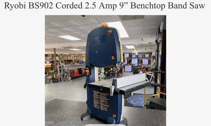 Ryobi Bench Top 9 Inch Band Saw for Sale in New Braunfels, TX - OfferUp