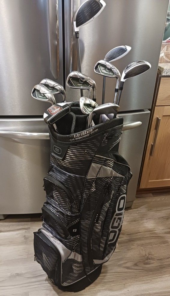 Golf Clubs TaylorMade RBZ RocketBallz Complete Set Right-Handed Regular ...