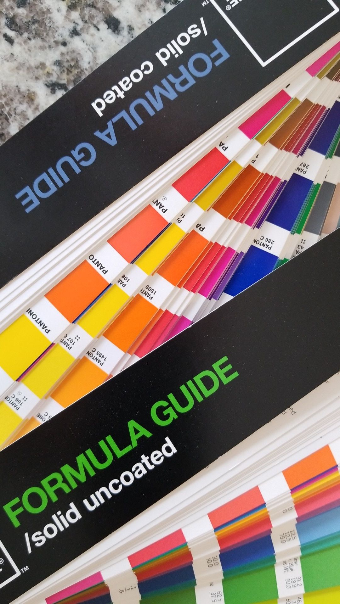 Pantone Formula Guides. Solid Coated and Uncoated. for Sale in Delray ...