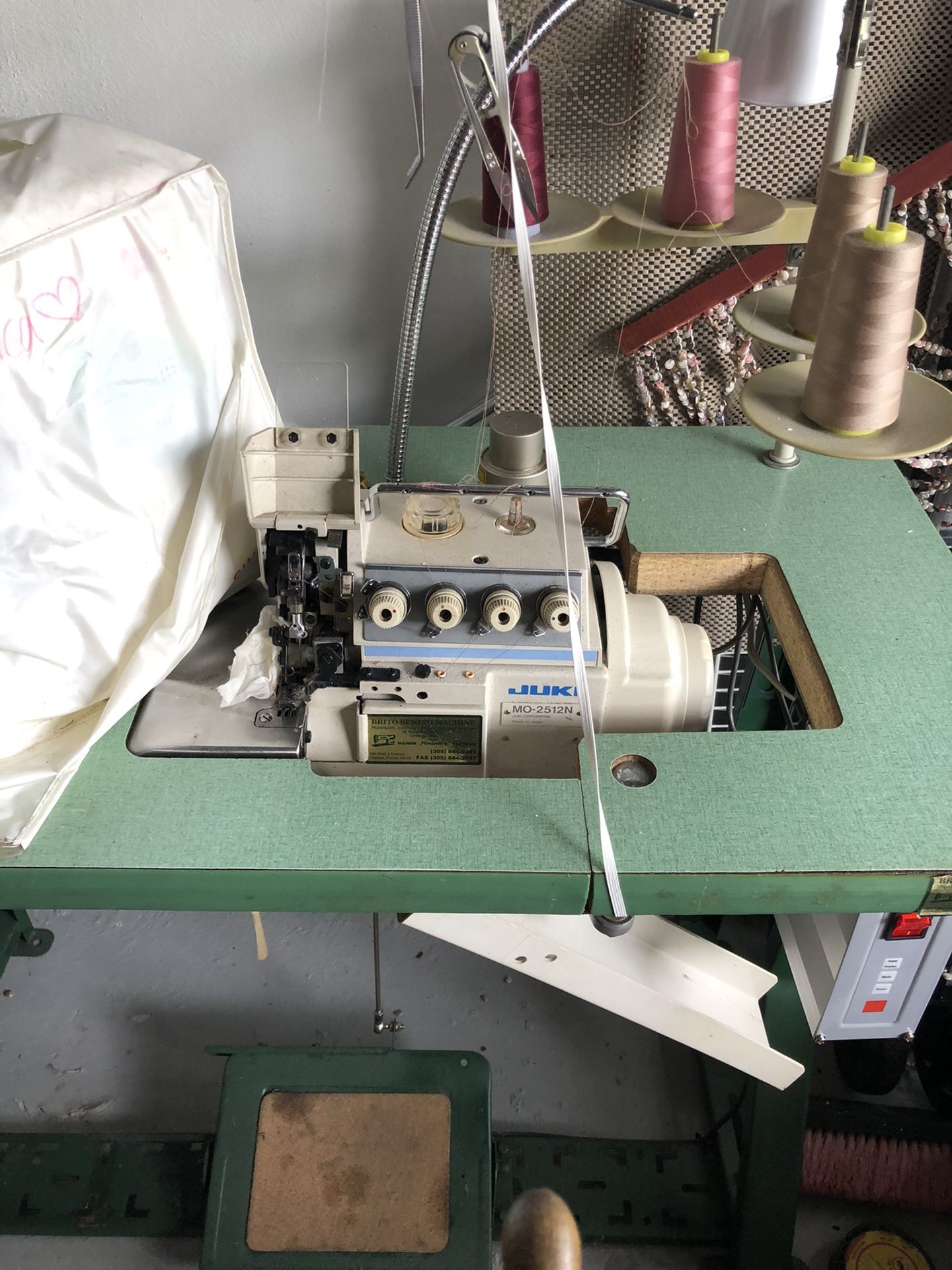 Juki Merrow Sewing Machine for Sale in Miami, FL - OfferUp