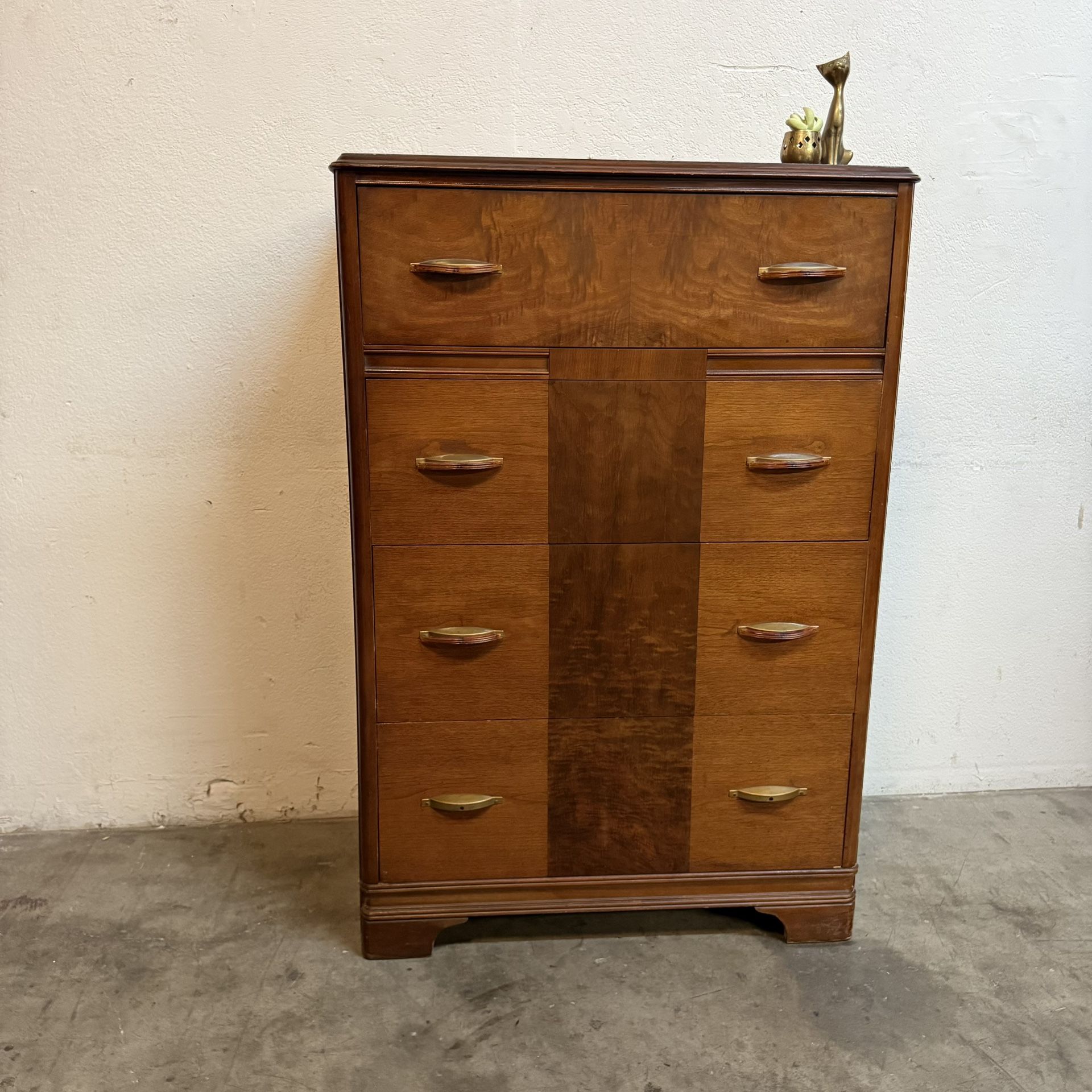 Vintage Art Deco Waterfall Dresser Mid Century Modern for Sale in ...
