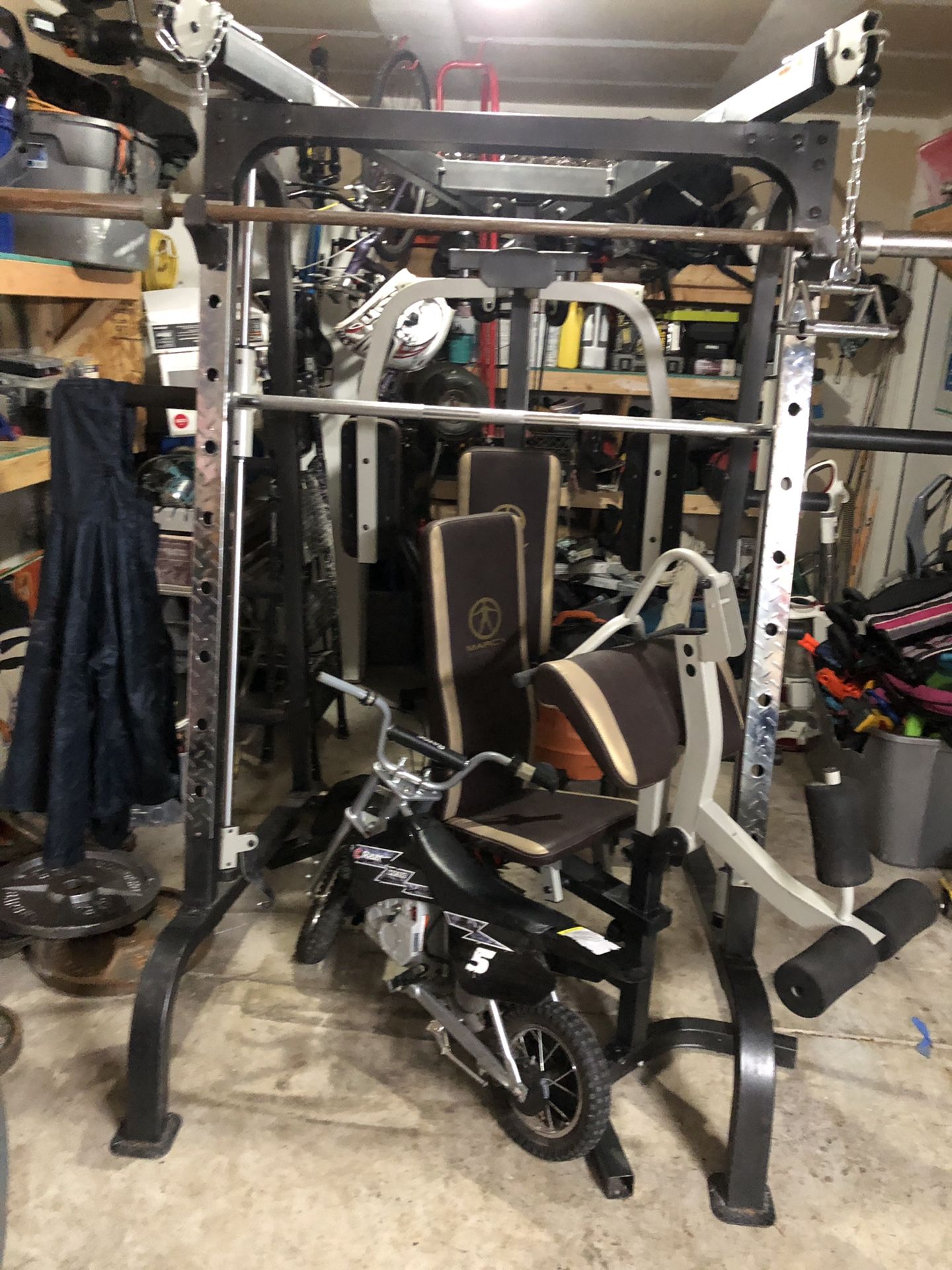 Marcy diamond elite weight set / home gym for Sale in San Antonio, TX ...