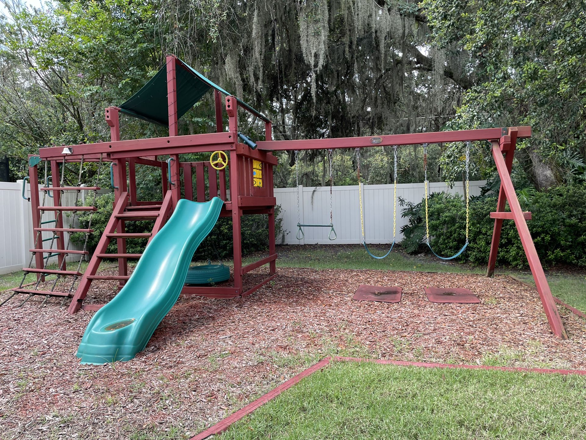 Playnation Playground Swing Set Royal Palace for Sale in Brandon, FL ...