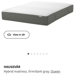 IKEA Haugsvar Queen Mattress for Sale in Bonita CA OfferUp