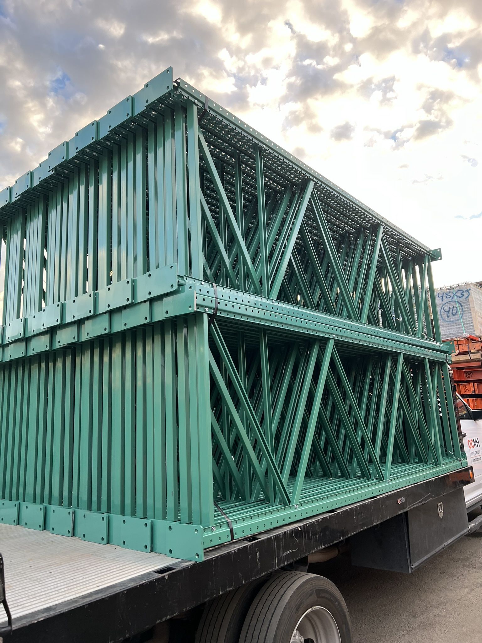 New Teardrop 42 x 144 Upright- New Interlake Teardrop Style Uprights ...