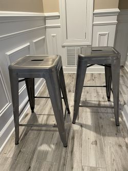 Target Set of 2 24 Carlisle Metal Counter Height Barstool Threshold for Sale in Springfield VA OfferUp