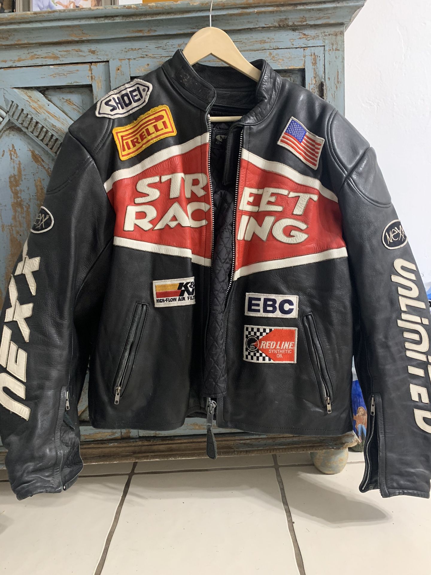Nexx Unlimited “Biker Boyz” leather motorcycle Jacket for Sale in ...