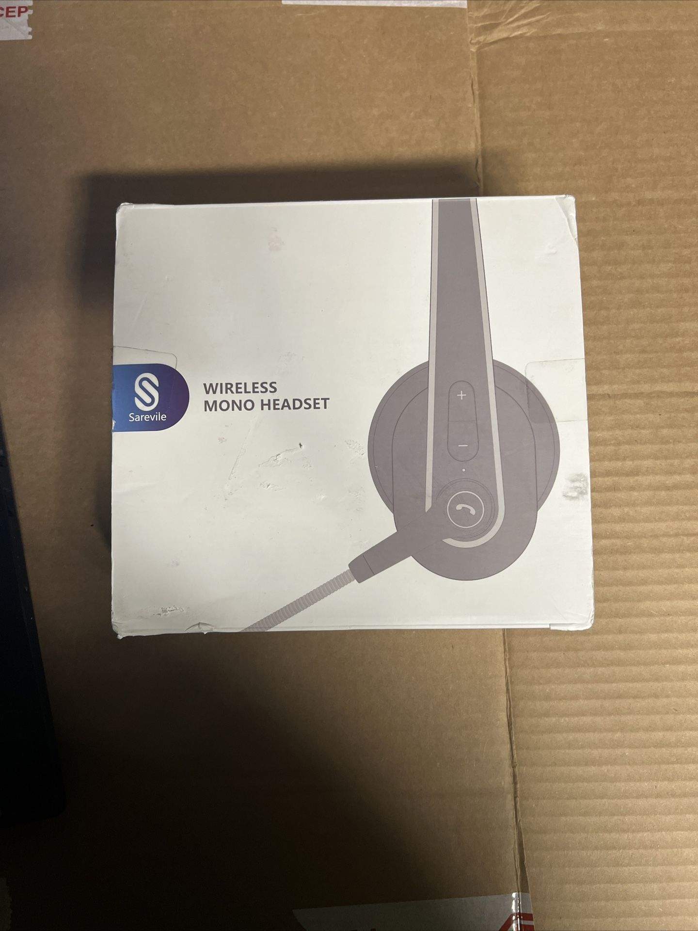 Sarevile M99+ Bluetooth Wireless Mono Headset Headphone Trucker ...