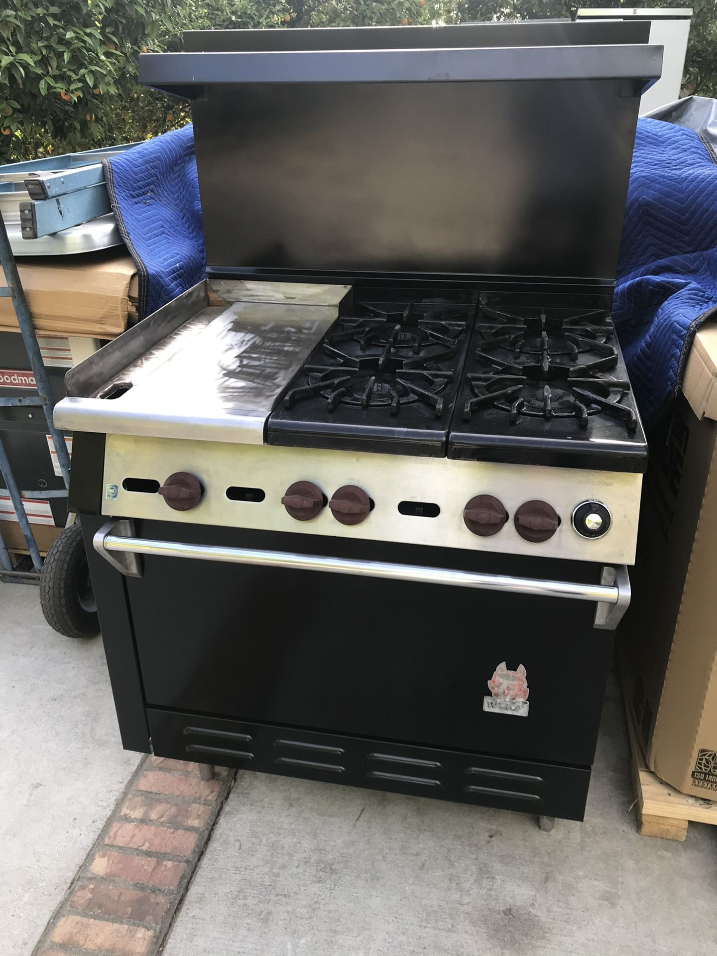 Used wolf stove store
