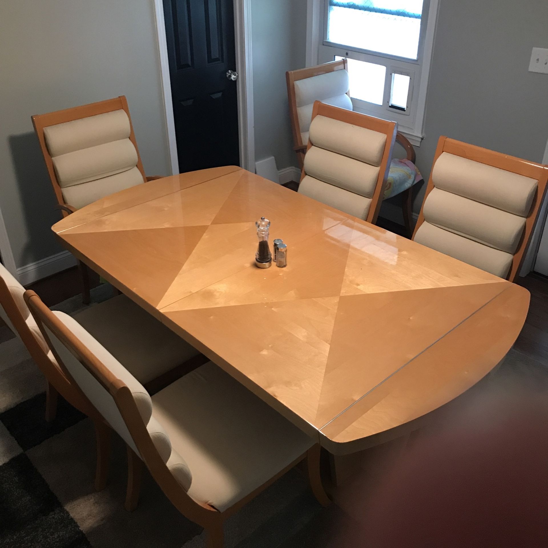Italian Solid Maple Dining Table & Chairs for Sale in Winston-salem, NC ...