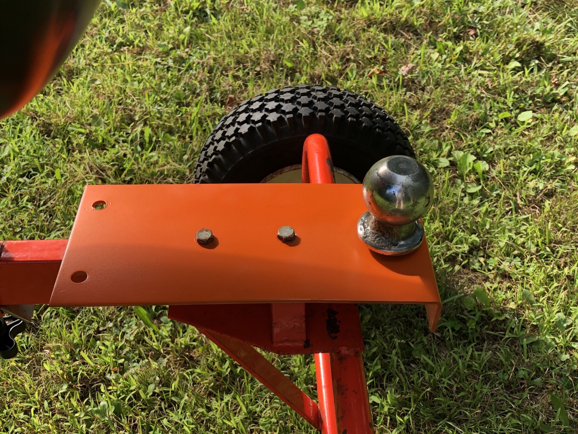 Homemade Mower Sulky