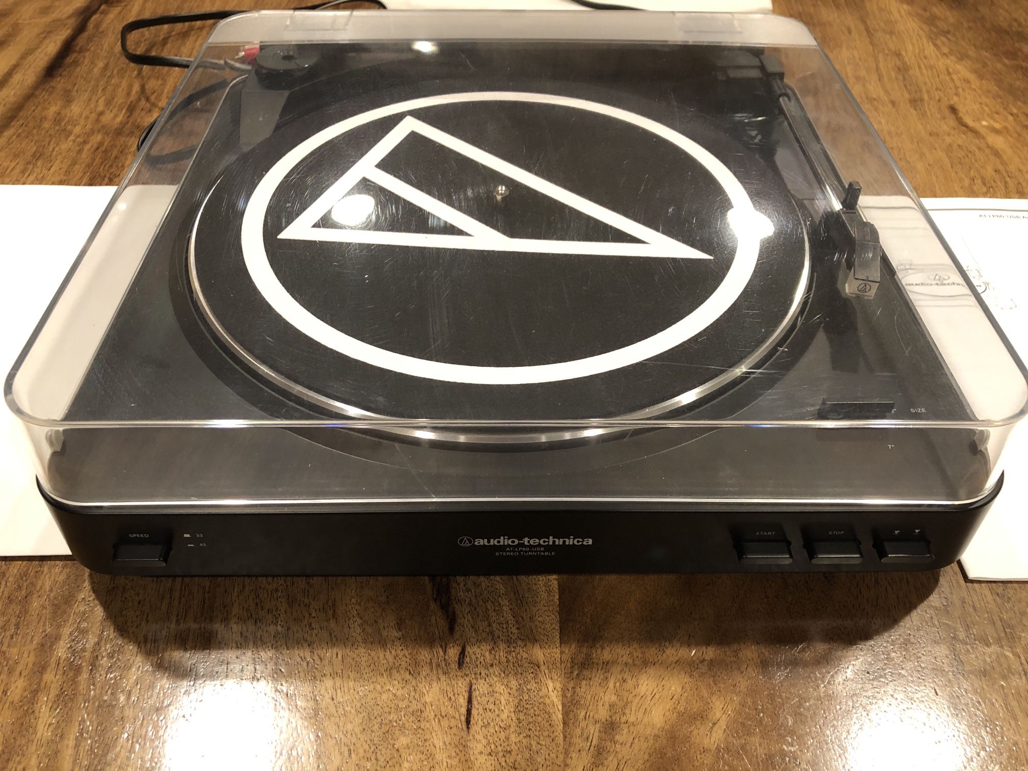 Audio-Technica Turntable, AT-LP60-USB, Like New! for Sale in Hacienda ...