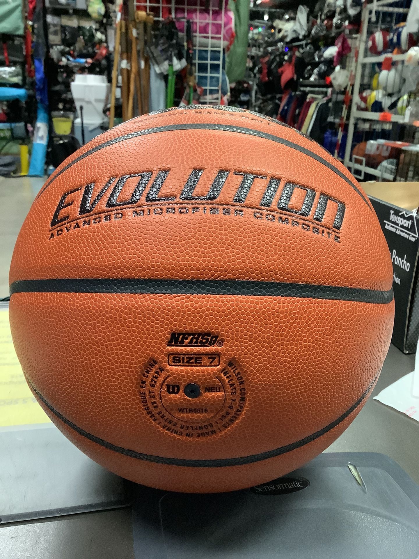NEW Wilson Evolution Leather Game Basketballs 29.5” Official Size $79. ...