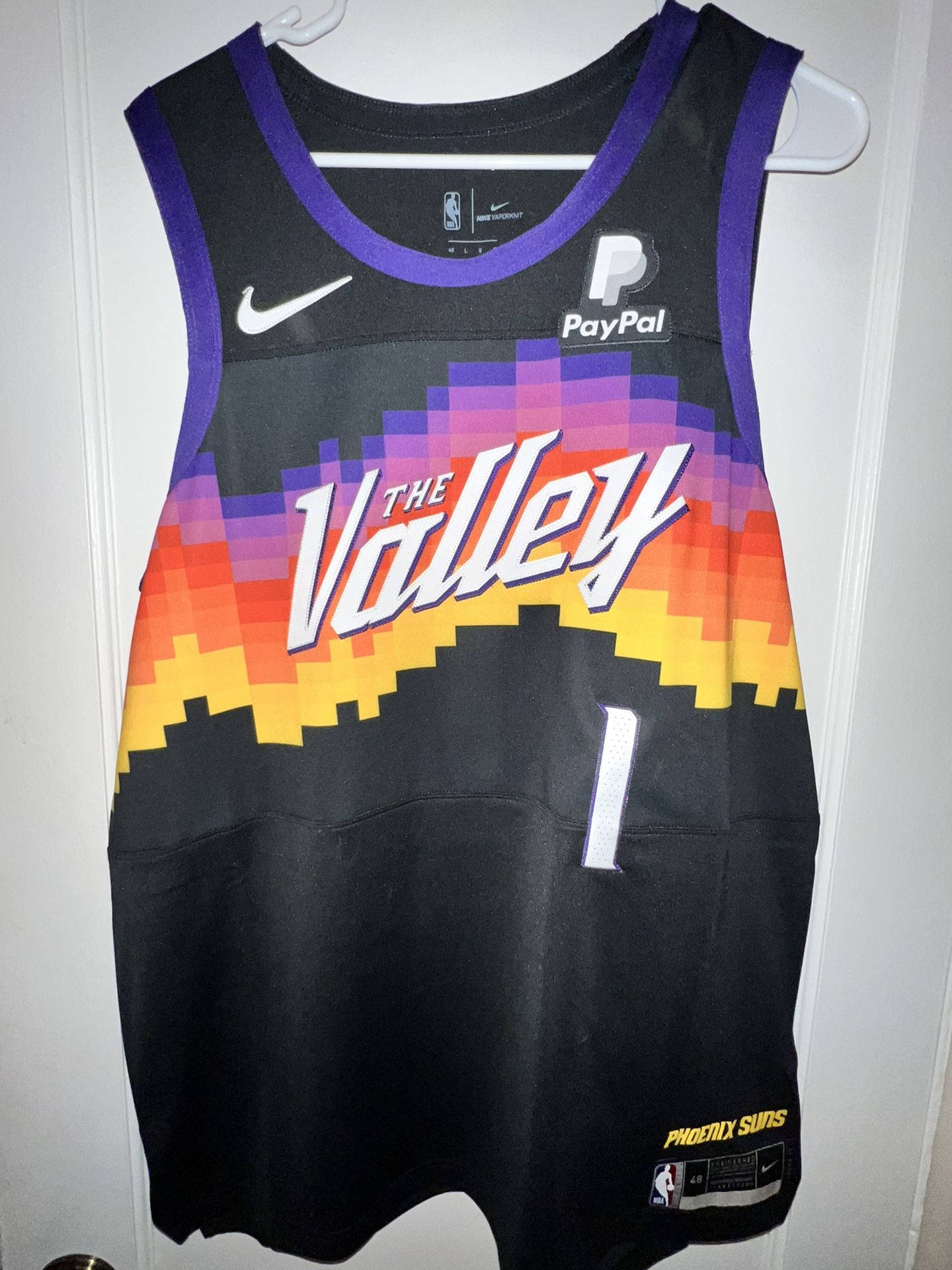 Phoenix Suns Valley Edition Jersey Pro Cut Authentic Booker 48 L for ...