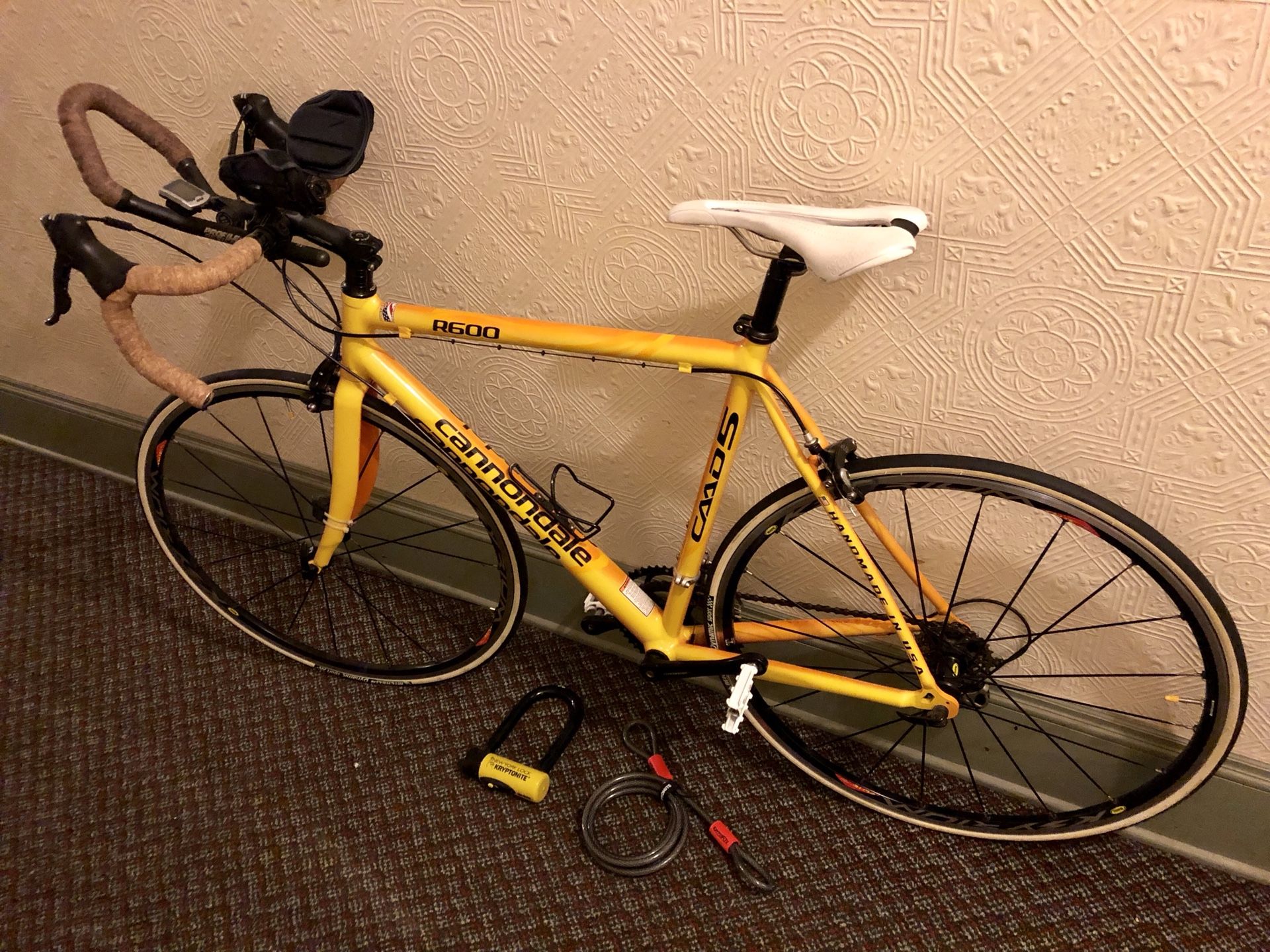 PRICE TO SELL: Cannondale R600 CAAD5 2003 Tangelo 58cm Road Bicycle for ...
