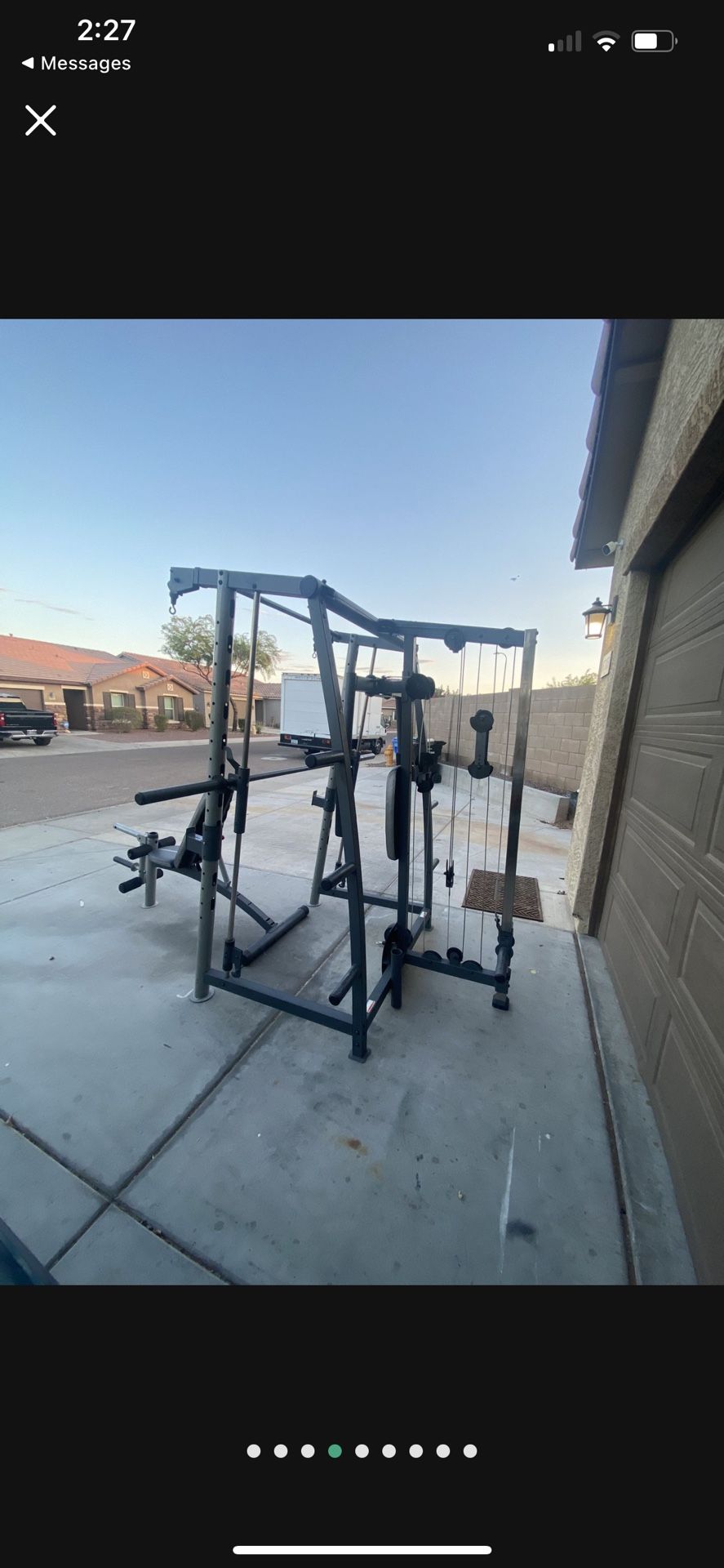 Square rack cage workout Machine for Sale in Avondale, AZ - OfferUp