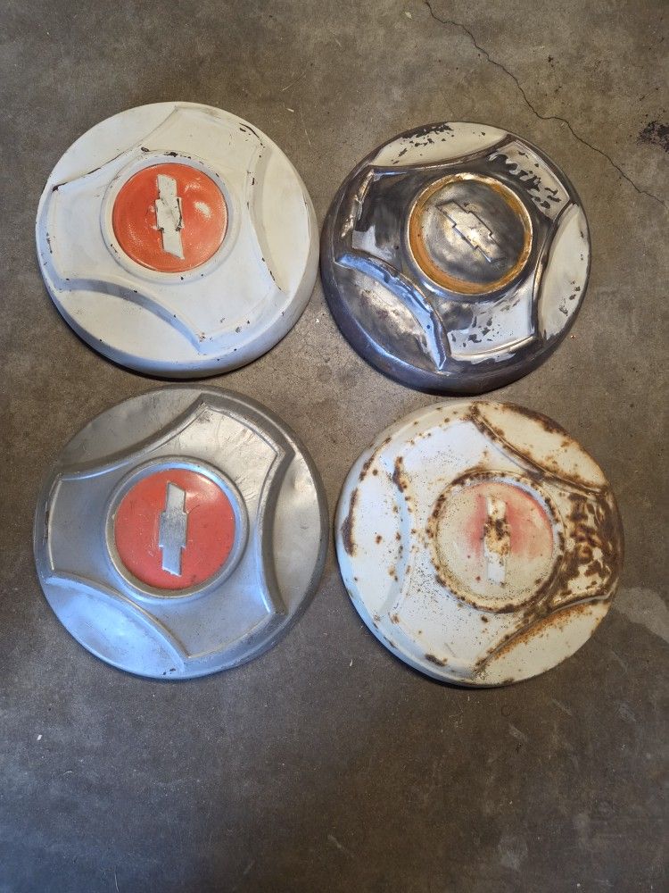 66 Chevy C10 Hubcaps Set Of 4 for Sale in Irwindale, CA - OfferUp