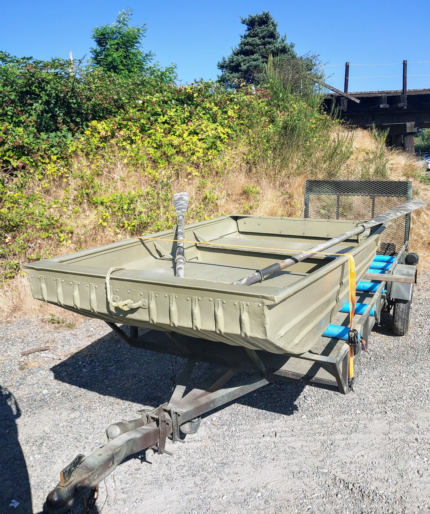 8 ft Valco aluminum boat for Sale in Auburn, WA - OfferUp