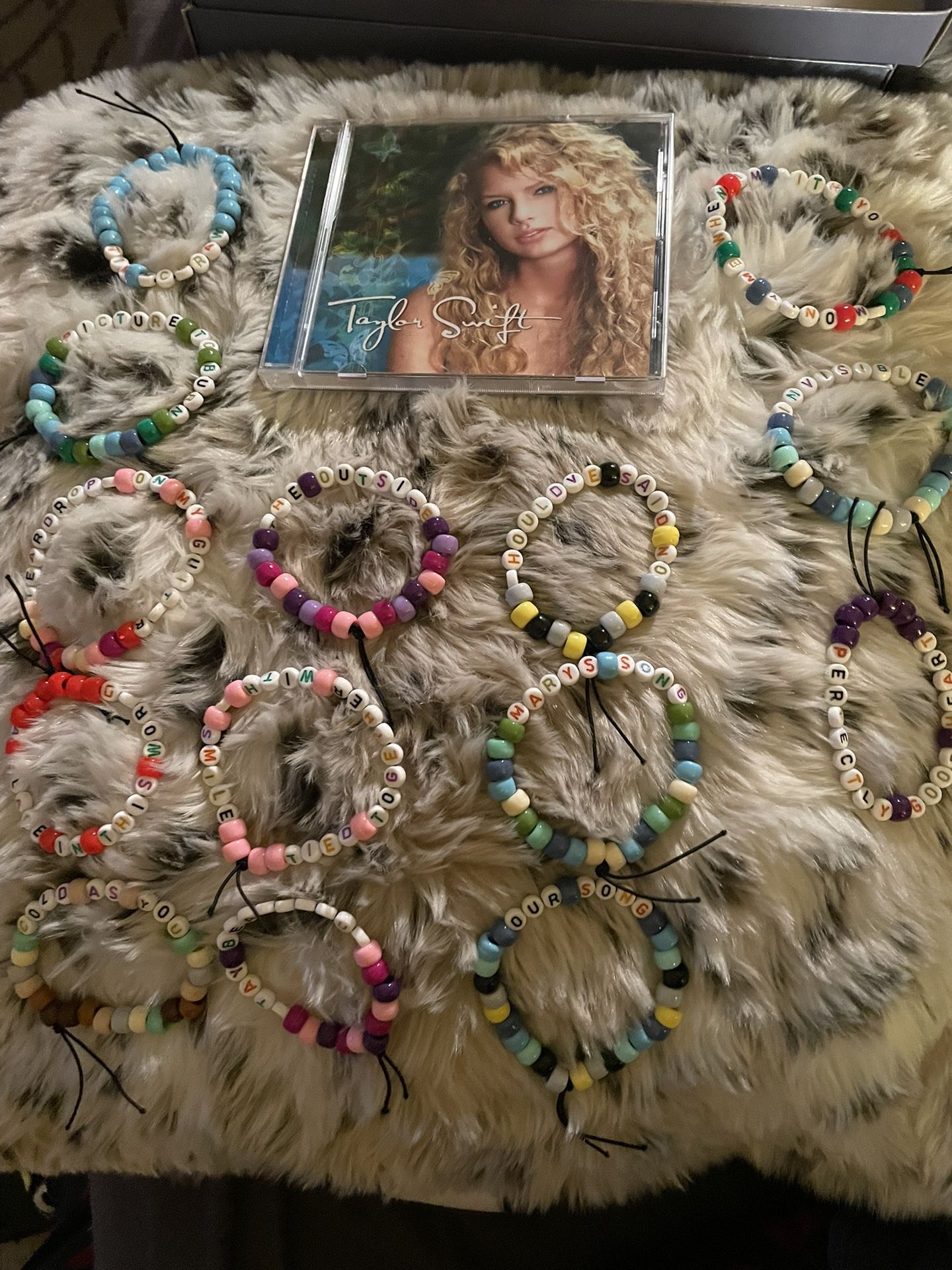 Taylor Swift Debut Album Bracelet Set. for Sale in San Leandro, CA ...