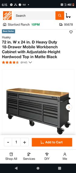 The Full-Bank Service Cart features a 6-drawer setup that is optimized ...