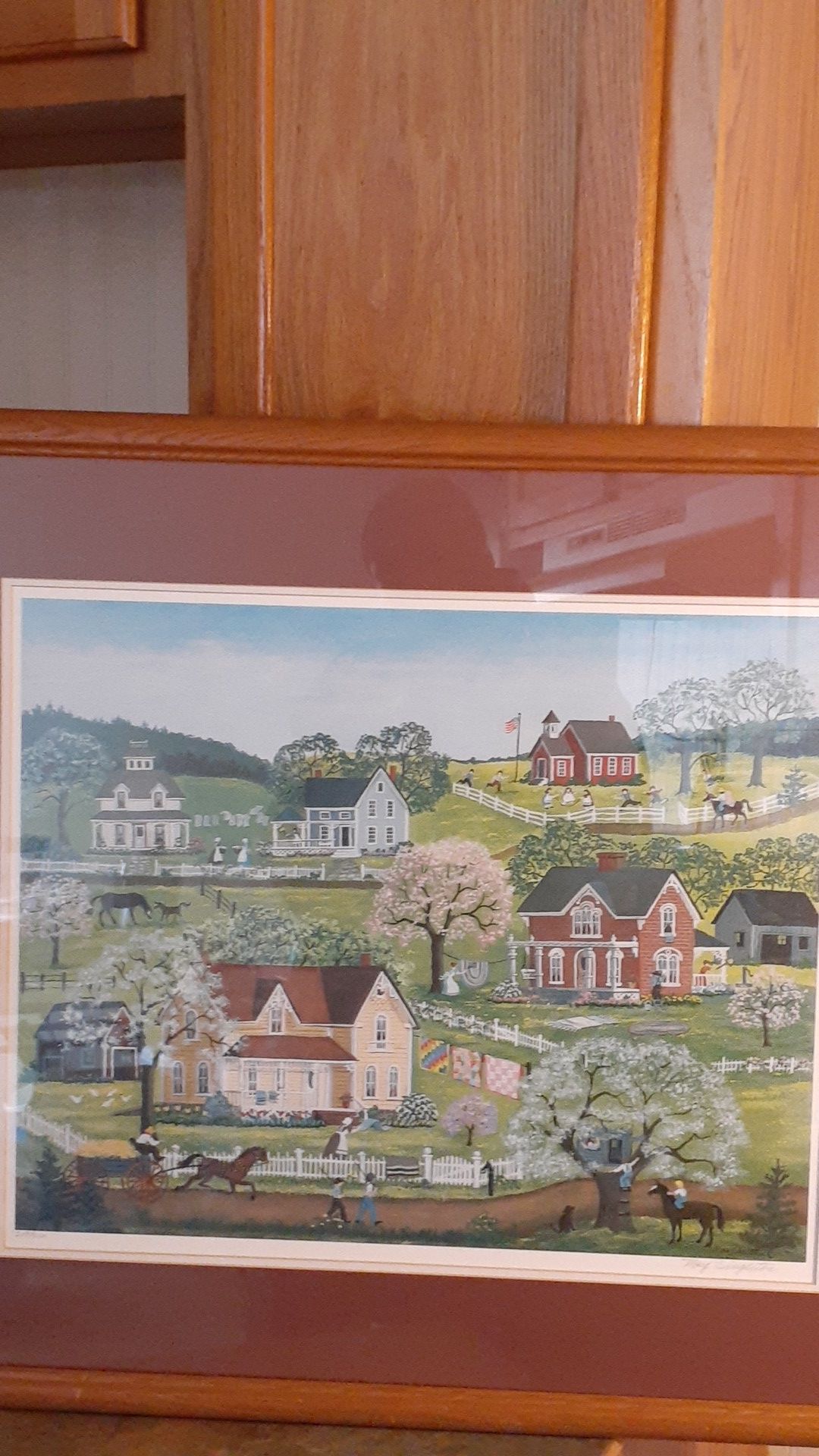 SIGNED Print by: Mary SINGLETON Of Janesville Wisconsin for Sale in ...