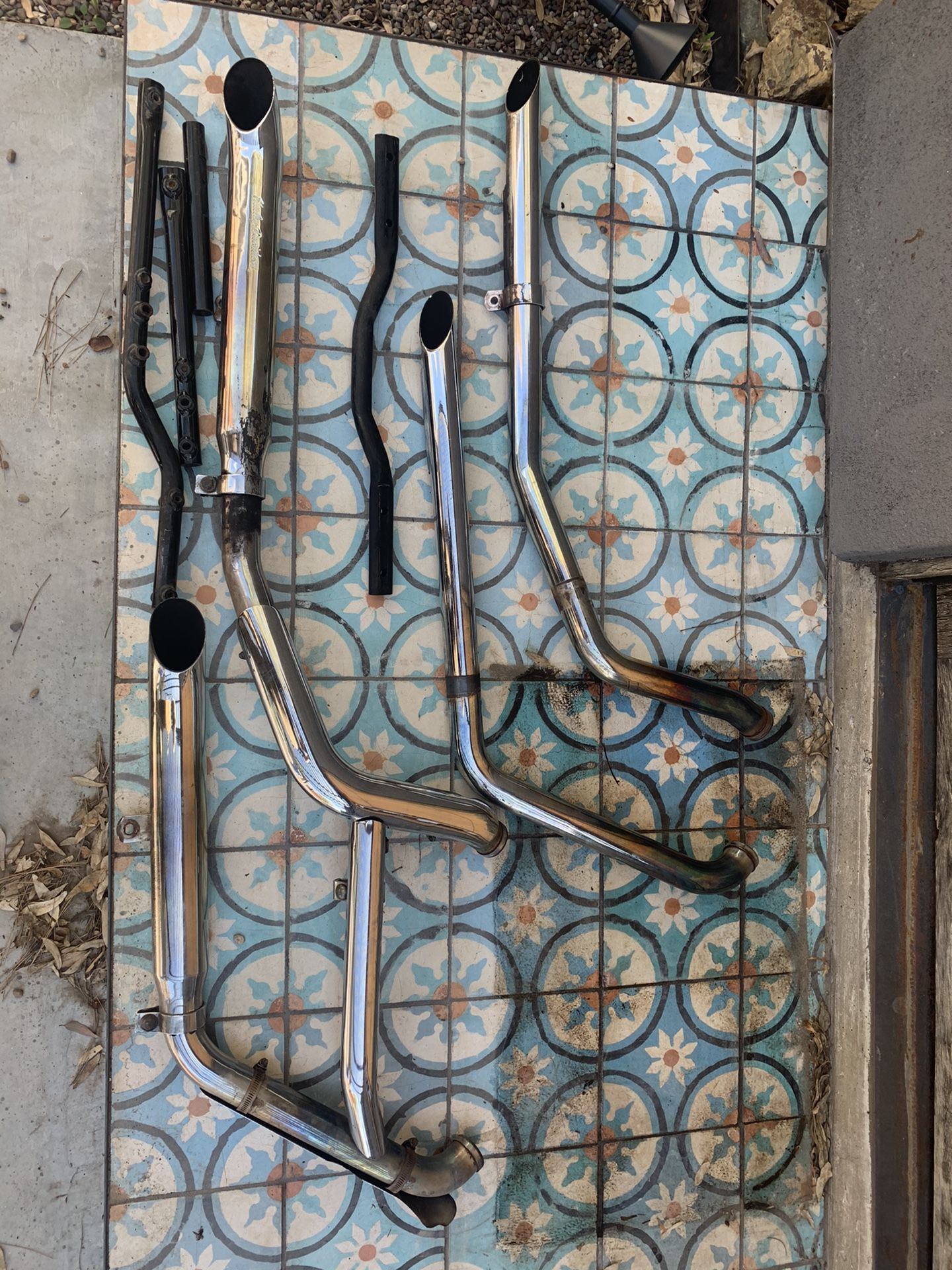 Harley evo / fxr exhaust pipes. for Sale in Phoenix, AZ - OfferUp