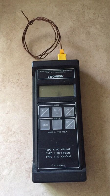 Omega HH21 microprocessor thermometer for Sale in Wilmington, CA - OfferUp