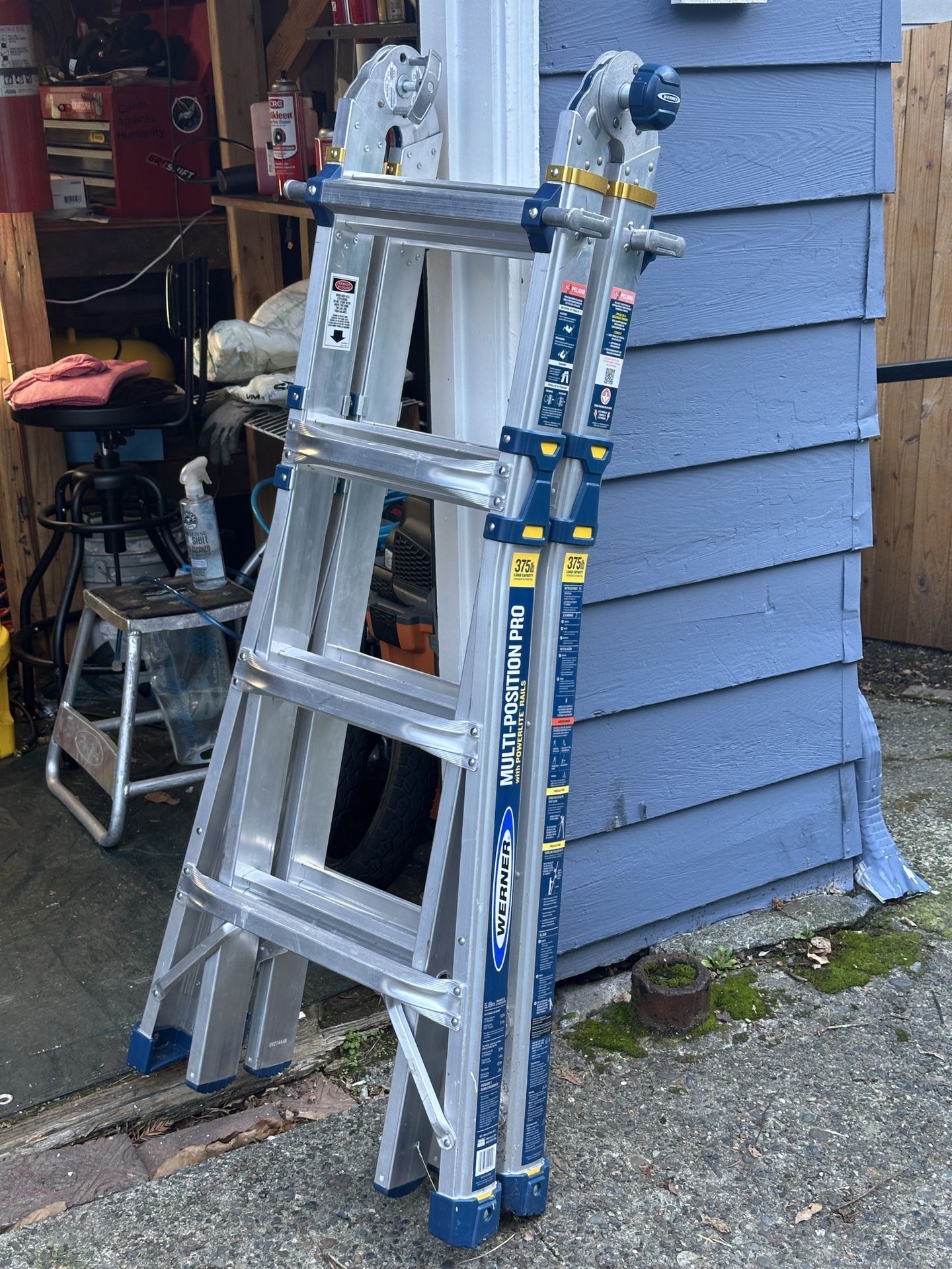 Werner 18ft Ladder: Multi Position Pro 5-in-1 for Sale in Seattle, WA ...