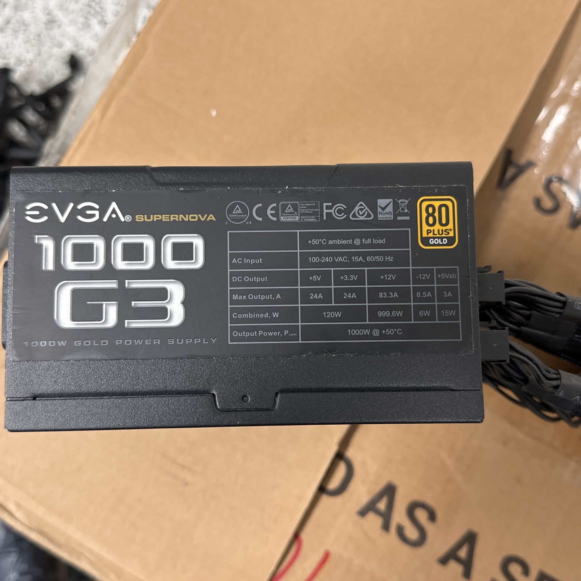 EVGA SuperNOVA 1000 G3 1000W Power Supply PSU for Sale in Houston, TX ...