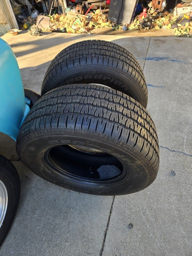 2 TIRE 275 60 15 BF GOODRICH Ta for Sale in Rancho Cucamonga, CA - OfferUp