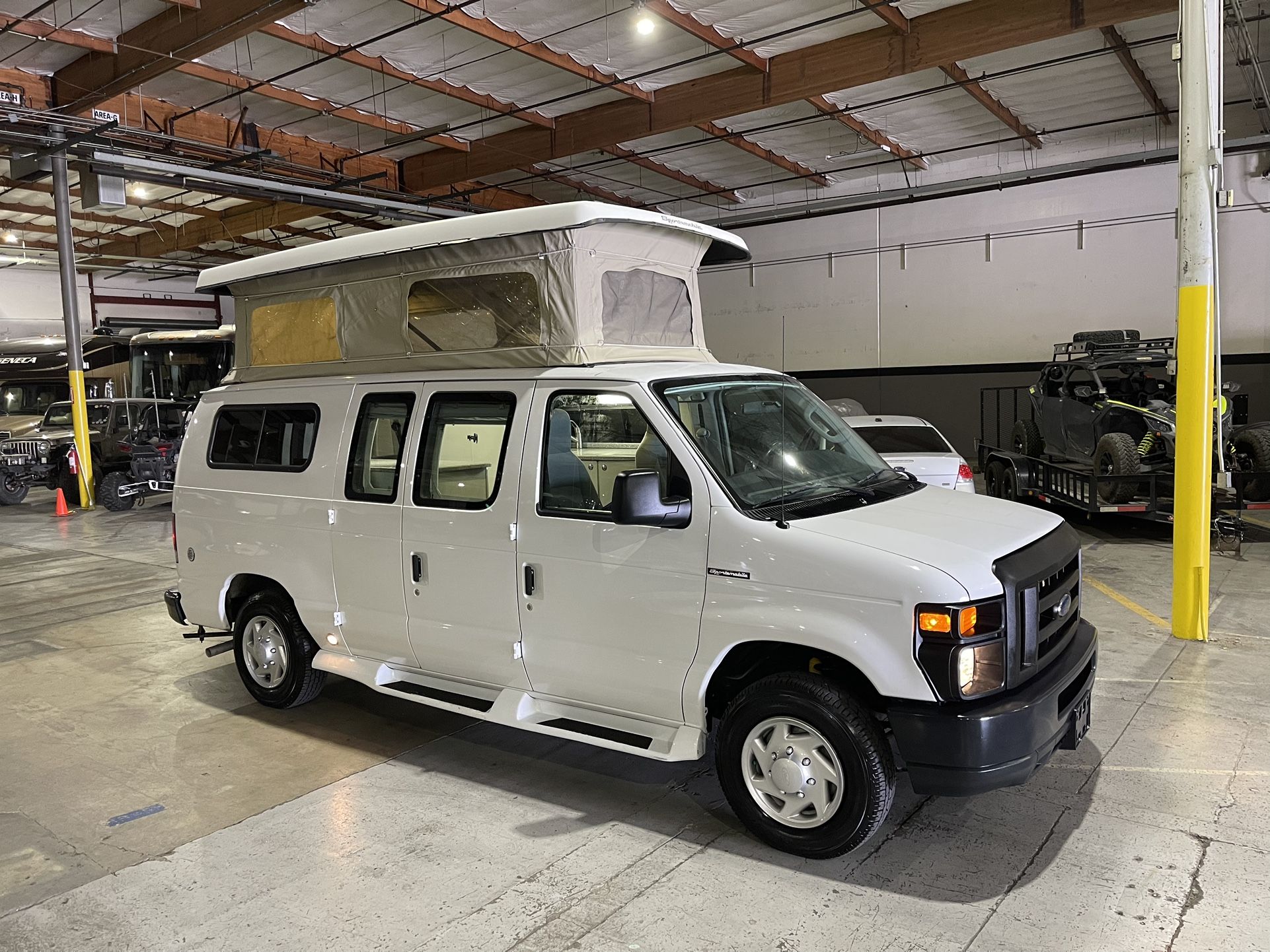 2012 Sportsmobile Class b Motorhome Penthouse Pop Top Low Miles Fully ...