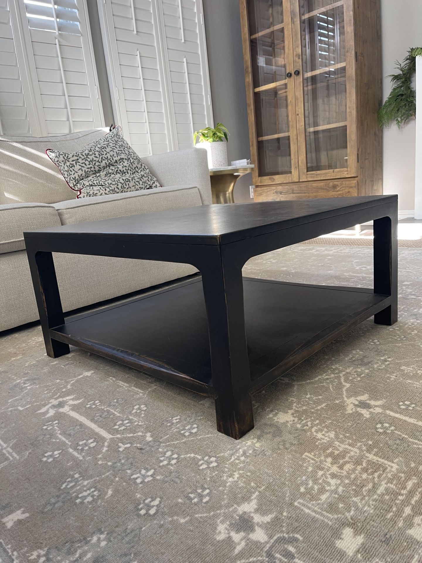 Pottery Barn Square Coffee Table for Sale in La Costa CA OfferUp