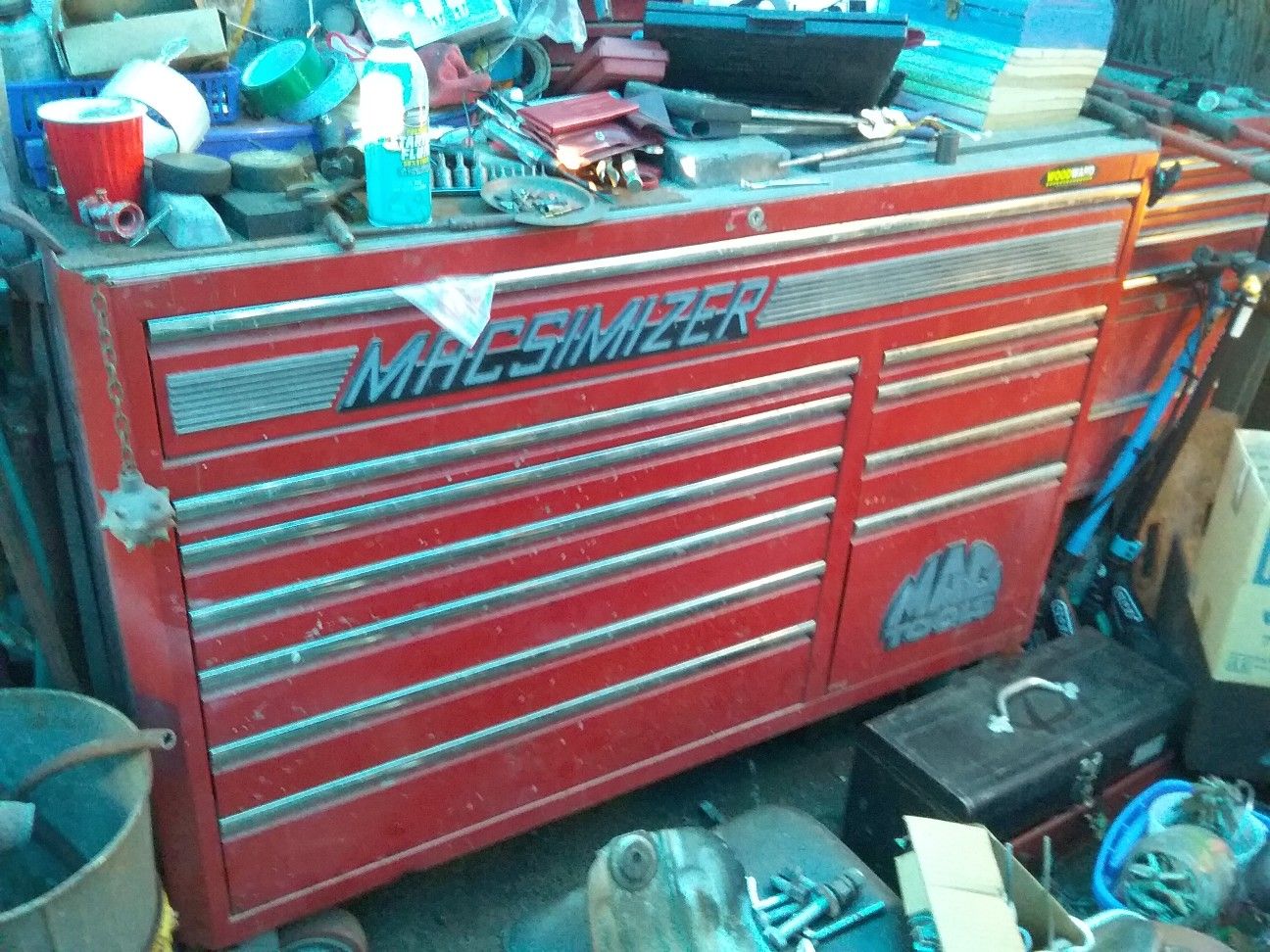 MAC TOOLS MACSIMIZER TOOL BOX FULL OF ALL BRAND TOOLS. $3500 OR TRADE ...