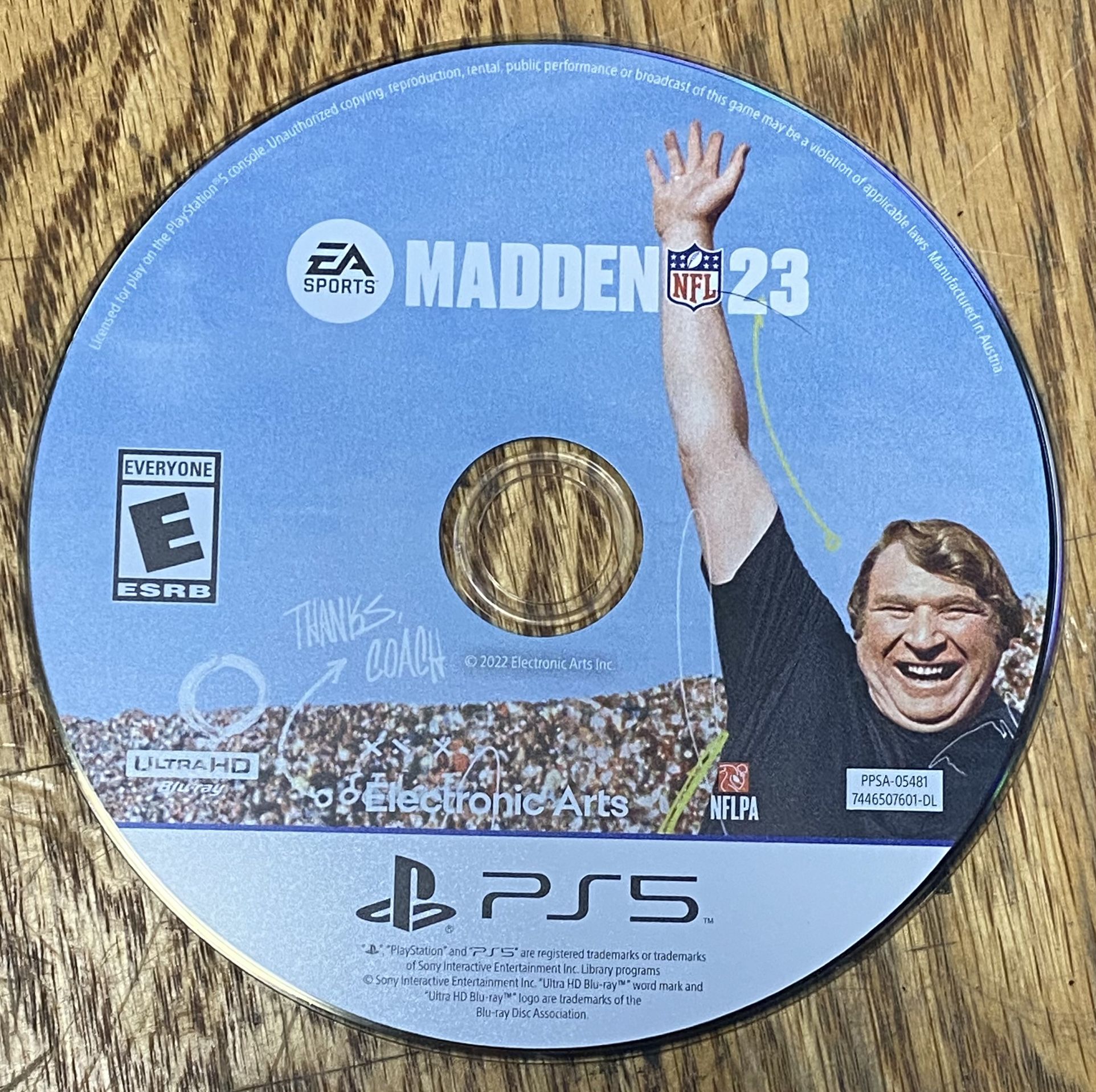 PS5 Sony PlayStation 5 Madden 23 Football Video Game - DISC ONLY for ...